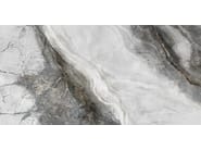 Sintered ceramic kitchen worktop with marble effect INVISIBLE GREY 12 mm Collection By Arklam