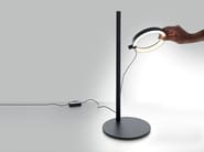 Steel table lamp IPPARCO By Artemide design Neil Poulton