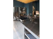 Stainless steel kitchen unit ISOLA CUCINA 250 By ALPES-INOX