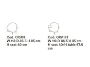 ISOLA | Leather armchair By Tacchini design Claesson Koivisto Rune