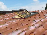 Roof window with thermal insulation panel IsoSky By ISOPAN