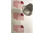 Rectangular chenille rug JUT By Calligaris