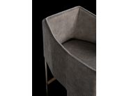 KETCH Upholstered leather chair with armrests By Henge | design Massimo ...