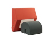 Upholstered fabric easy chair KEYSTONE By PLEASE WAIT to be SEATED ...