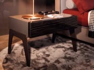 KIRK NIGHTSTAND Bedside table By Minotti | design Rodolfo Dordoni