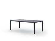 KOBO Rectangular wooden table By Flexform | design Patrick Norguet
