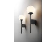 LED metal wall lamp LA PALLINA AP By Olev design Beppe Tizian