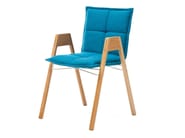 LAB Stackable chair with armrests By Inno | design Harri Korhonen
