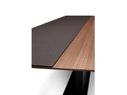 LAMESA | Executive desk Rectangular walnut executive desk By José ...