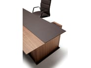 LAMESA | Executive desk Rectangular walnut executive desk By José ...