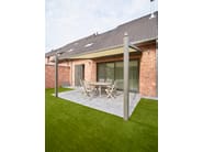 LAPURE® Motorized sliding awning By RENSON