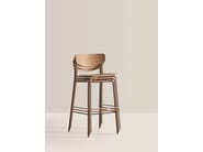 LEA | Wood veneer stool By INCLASS