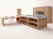 Oak kitchen with island LEGNO VIVO By GD Arredamenti design Roberto ...