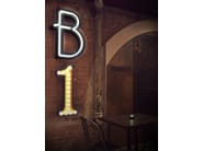 Light letter LETTER B By Delightfull