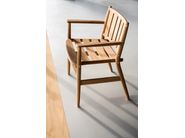 Teak garden chair with armrests LEVANTE 001 Levante Collection By RODA ...