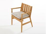 Teak garden chair with armrests LEVANTE 001 Levante Collection By RODA ...