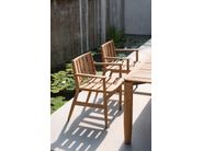 Teak garden chair with armrests LEVANTE 001 Levante Collection By RODA ...
