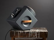 LED indirect light powder coated aluminium floor lamp LIGHT MACHINE By ...