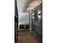 Lampada da parete a luce indiretta in Pyrex® LINE - 147/149 By Oluce ...