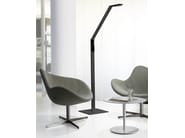 LED floor lamp LINEAR FLOOR By LUCTRA® design yellow design