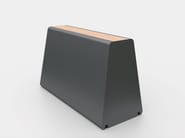 Modular steel and wood amphitheater LINGOTTO By Punto Design design ...