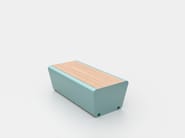 Modular steel and wood amphitheater LINGOTTO By Punto Design design ...