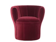 LISA Poltroncina in tessuto By Driade | design Laudani & Romanelli