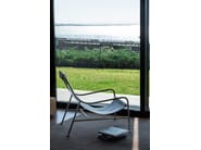 Leather lounge chair with armrests LISBOA By MOR DESIGN design Keiji ...