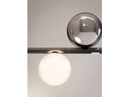 RANDOM STICK LED blown glass pendant lamp By LODES