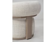 LOLA Fabric armchair with armrests By District Eight | design D8 Studio