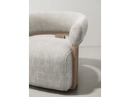 LOLA Fabric armchair with armrests By District Eight | design D8 Studio