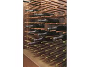 Solid wood bar cabinet LOOM SYSTEM By Henge design Massimo Castagna