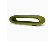 LOOP MOLESKIN garden bench By Serralunga