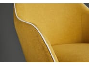 LORD Fabric chair with armrests and beech legs By grado design | design ...