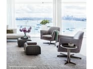 LUCE | Swivel armchair By Flexform design Antonio Citterio