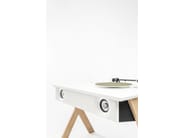 LX X TURNTABLE OAK Speaker By La Boite concept