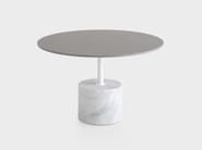 JEY OUTDOOR Round garden side table By Lapalma | design Francesco Rota