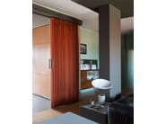 Lateral opening door Textile door By Dooor