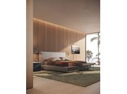 LULLABY Fabric storage bed with upholstered headboard By Lema | design ...