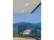 MAGNESIA | Semi-inset Lamp for false ceiling Magnesia Collection By ...