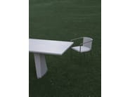 Leather chair with armrests MAJA D By Living Divani design Piero Lissoni