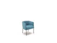 Leather chair with armrests MAJA D By Living Divani design Piero Lissoni