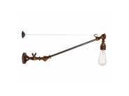 MANICK ADJUSTABLE INDUSTRIAL WALL LIGHT Lampada da parete By Mullan ...