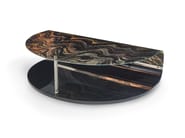 MARS Wood and glass coffee table By Sicis | design Massimiliano Raggi