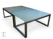 Glass table MAZA By Gonzalo De Salas