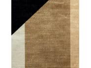 Velvet upholstery fabric with graphic pattern MILANO - ARCHITETTURA ...