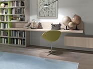 MINIMAL | Kids writing desk with bookcase By Zalf