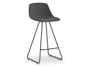 MIUNN Sled base high stool with back By Lapalma | design Karri Monni