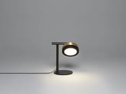 MOLLY Brass table lamp with fixed arm By Tooy | design Corrado Dotti