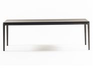 MOON Rectangular oak dining table By DE PADOVA
